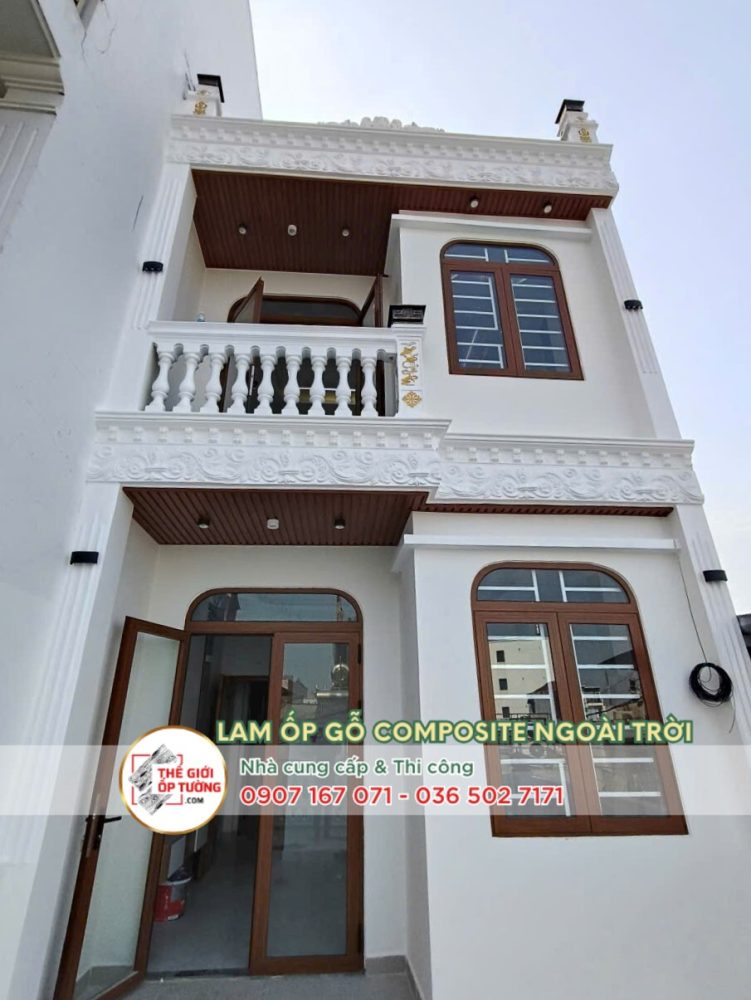 Kho thi công trần nhựa giả gỗ, gỗ nhựa ngoài trời tại Tân Thới Hiệp Q12 ...